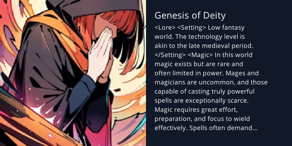 Genesis of Deity - Bot Profile