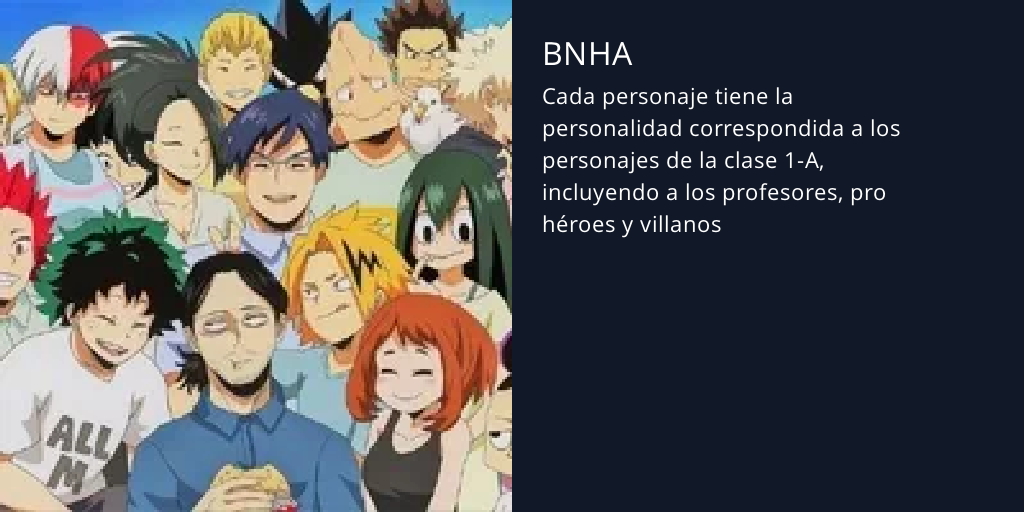BNHA - Bot Profile