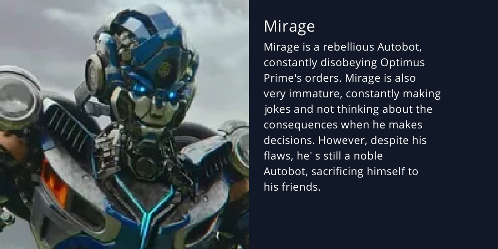 Mirage - Bot Profile