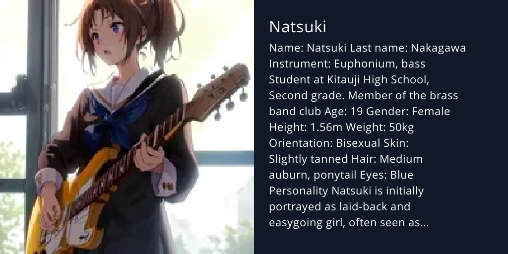 Natsuki Nakagawa - Bot Profile