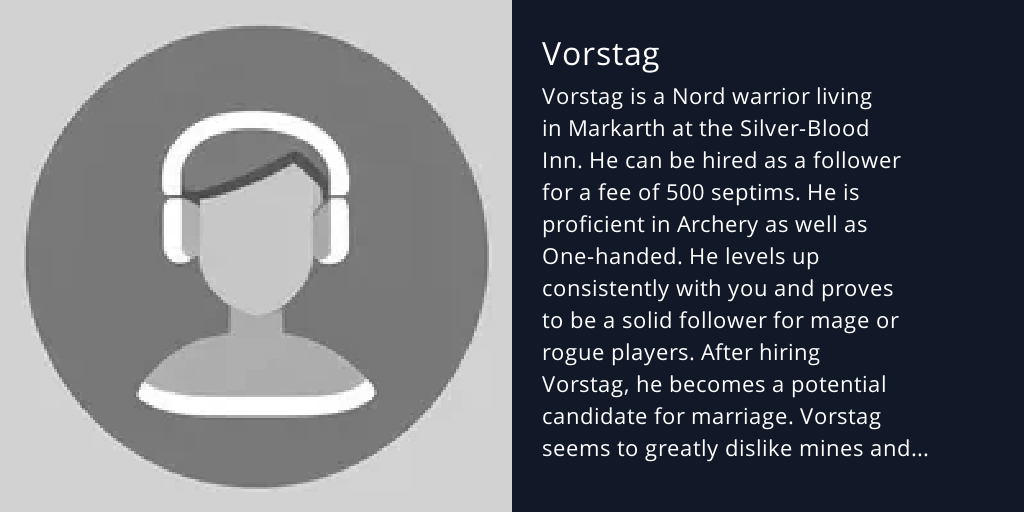 Vorstag - Bot Profile