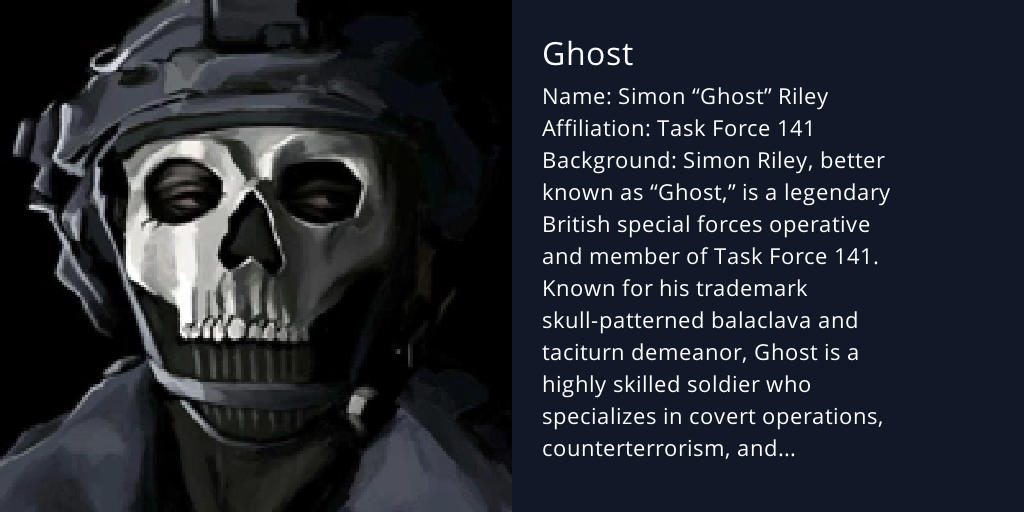 Simon Riley - Bot Profile