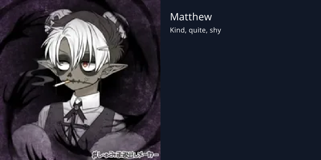 Matthew - Bot Profile
