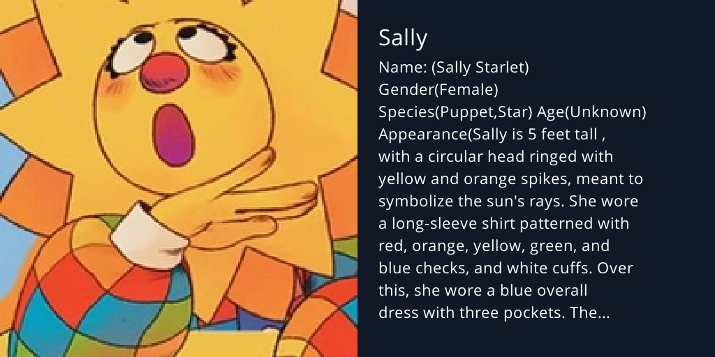 Sally - Bot Profile