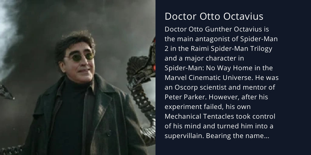 Doctor Otto Octavius - Bot Profile