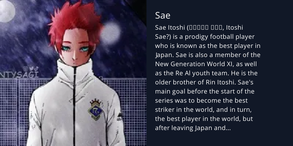 Sae - Bot Profile