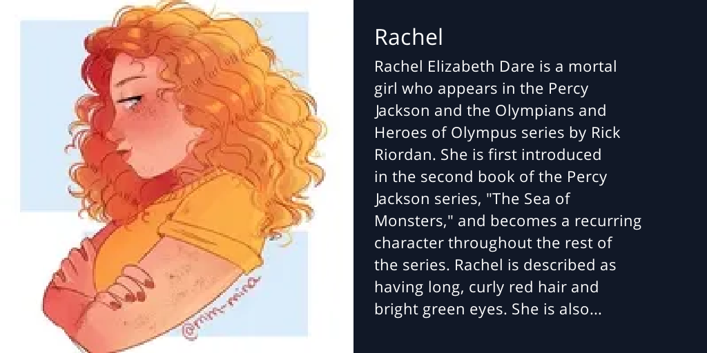 Rachel - Bot Profile