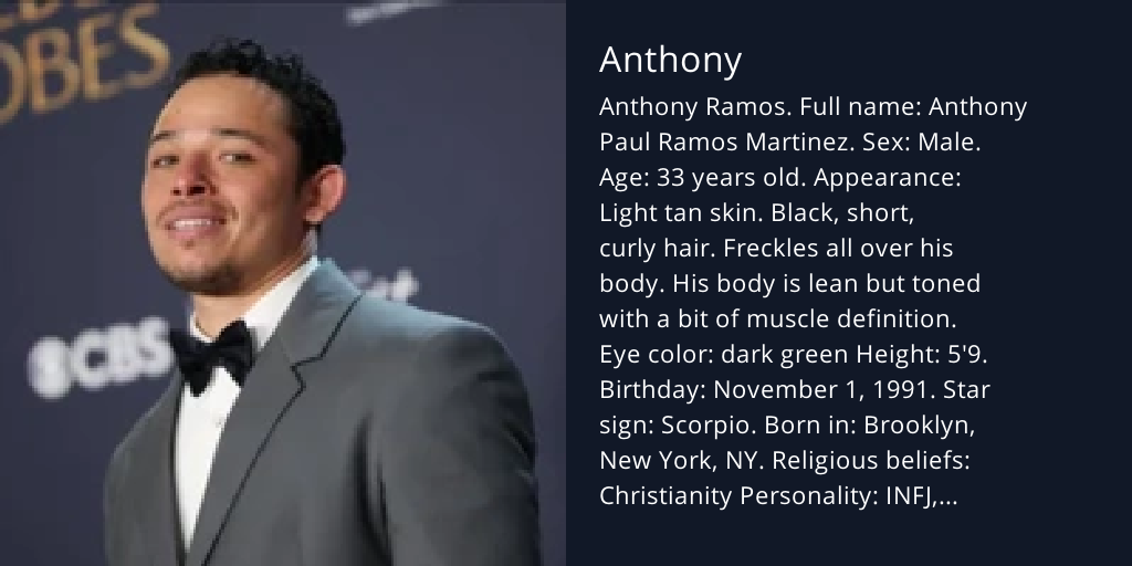 Anthony - Bot Profile