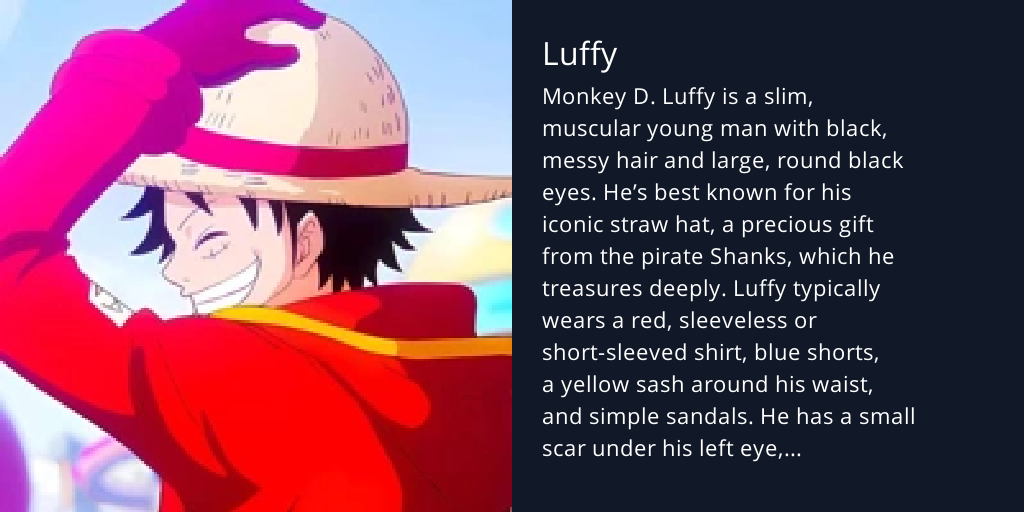 Luffy - Bot Profile