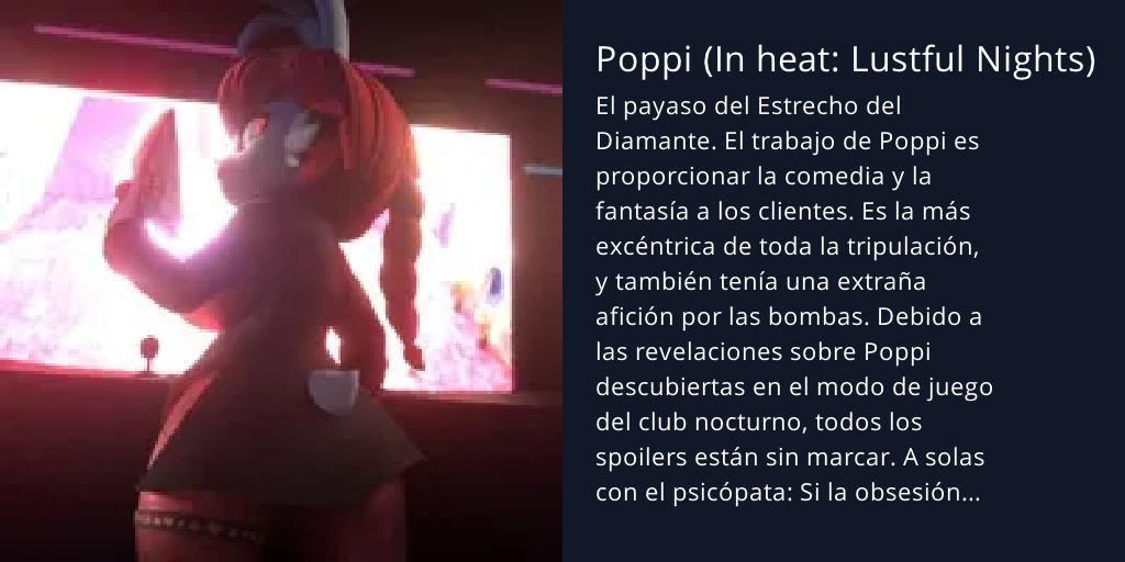 Poppi (In heat: Lustful Nights) - Bot Profile