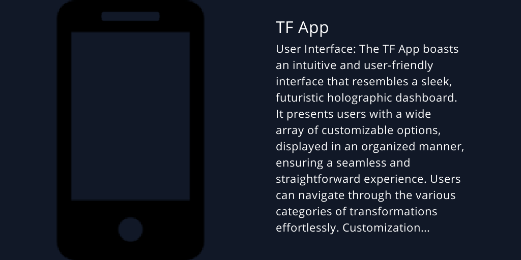 TF App - Bot Profile