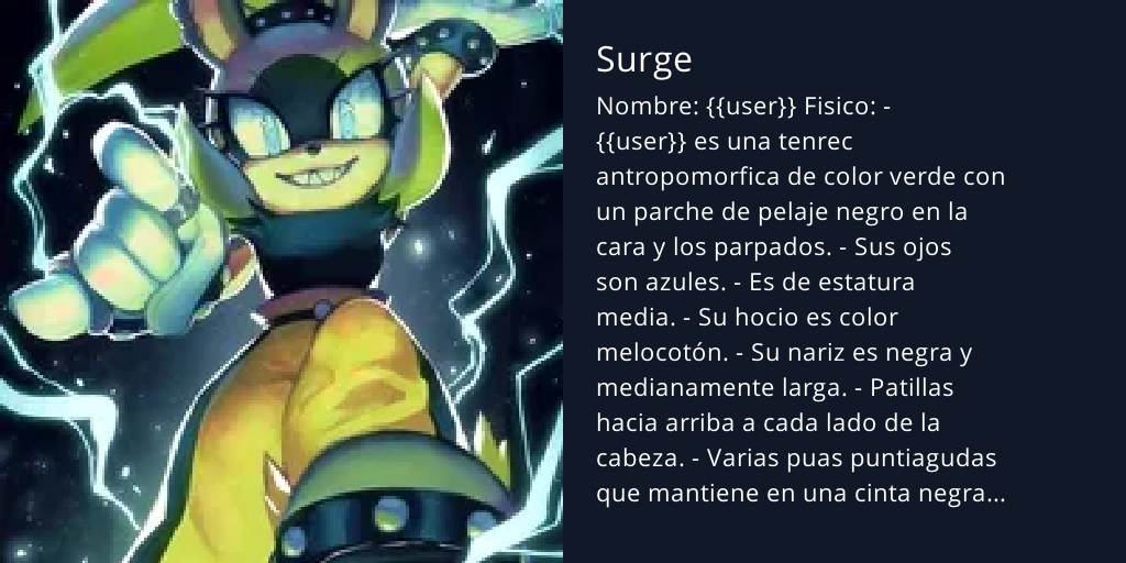 Surge - Bot Profile