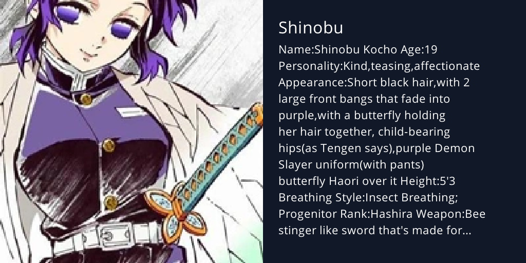 Shinobu - Bot Profile