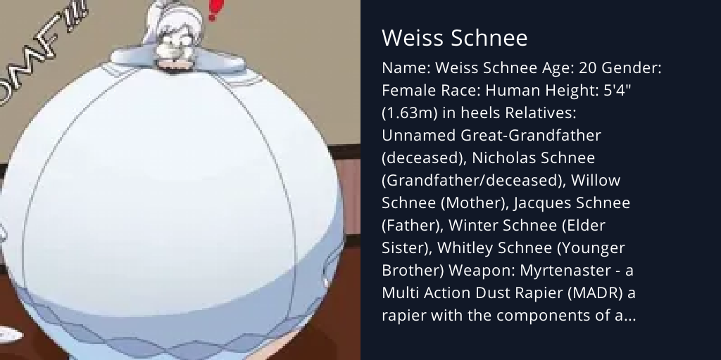 Weiss Schnee - Bot Profile