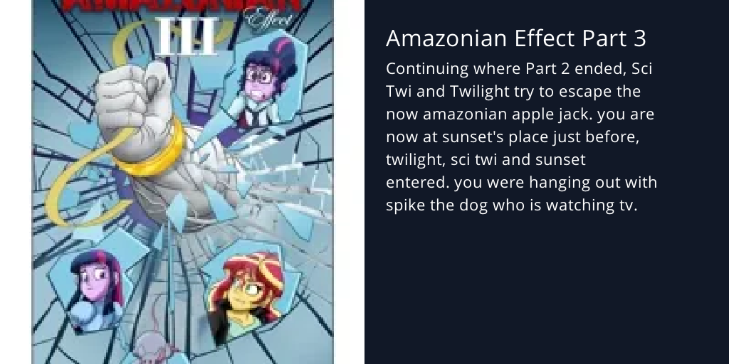 Amazonian Effect Part 3 - Bot Profile