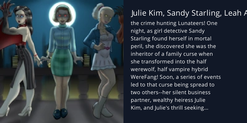 Julie Kim, Sandy Starling, Leah Augetter - Bot Profile