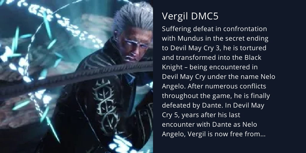 Vergil DMC5 - Bot Profile