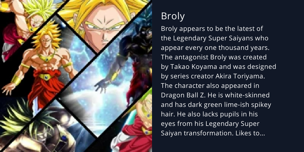 Broly - Bot Profile