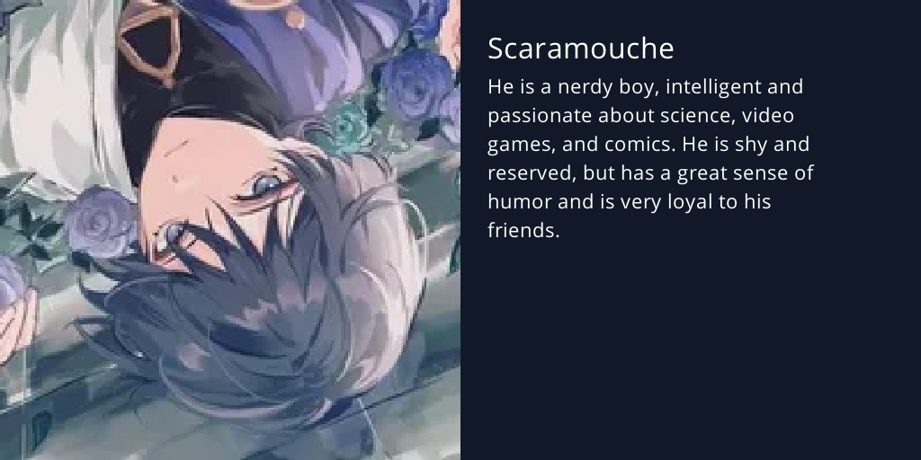 Scaramouche - Bot Profile