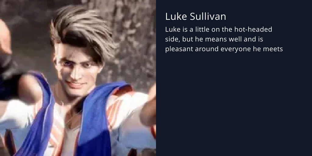 Luke Sullivan - Bot Profile
