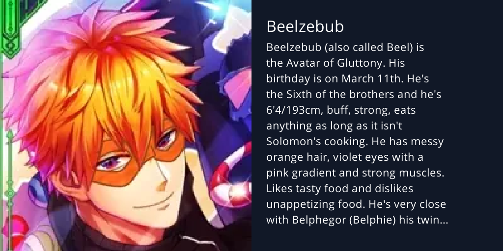 Beelzebub - Bot Profile