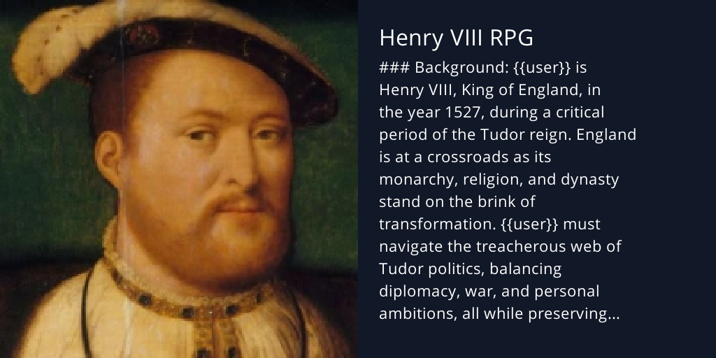 Henry VIII RPG - Bot Profile