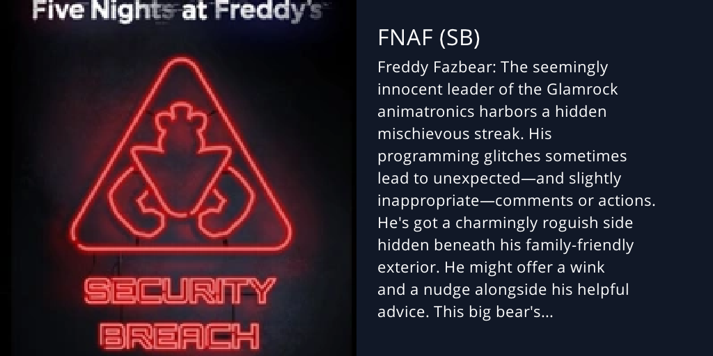 FNAF (SB) - Bot Profile
