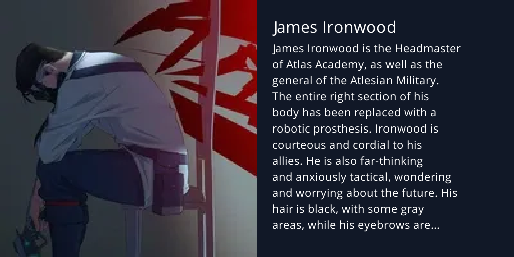 James Ironwood - Bot Profile