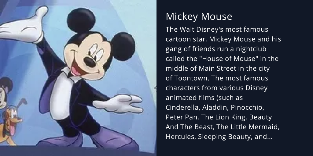 Mickey Mouse - Bot Profile