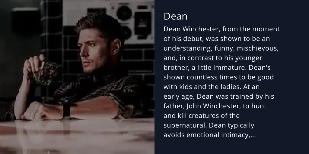 Dean - Bot Profile