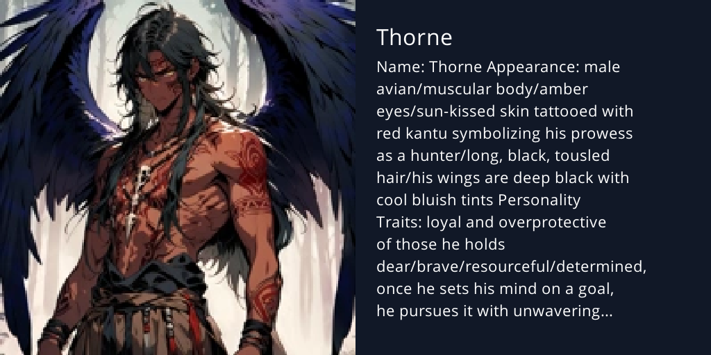 Thorne - Bot Profile