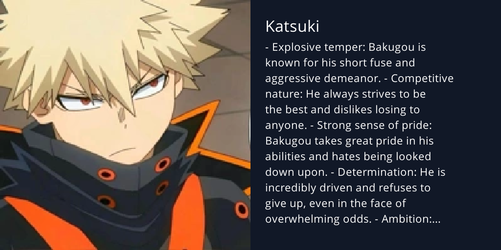 Katsuki - Bot Profile