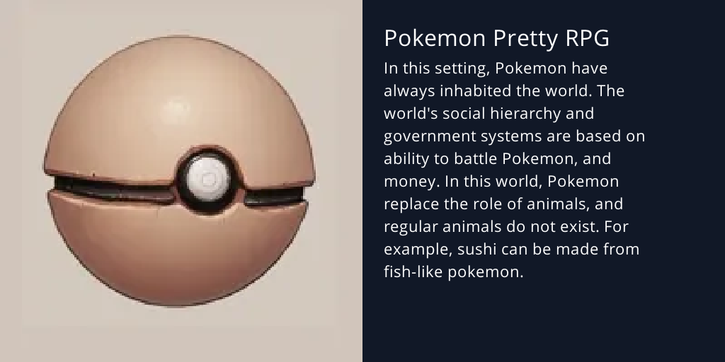 Pokemon Pretty RPG - Bot Profile