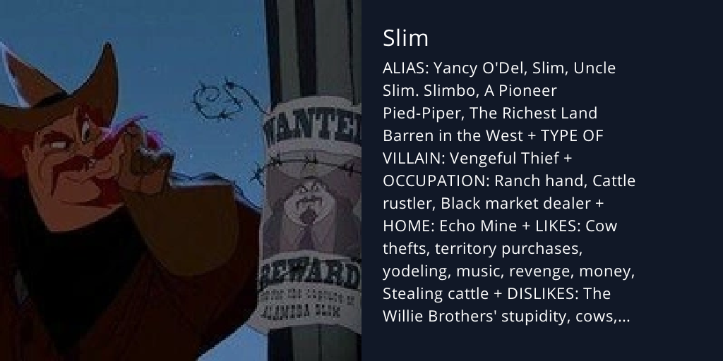 Slim - Bot Profile
