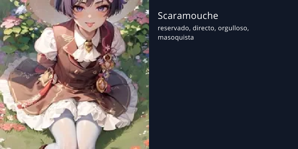 Scaramouche - Bot Profile