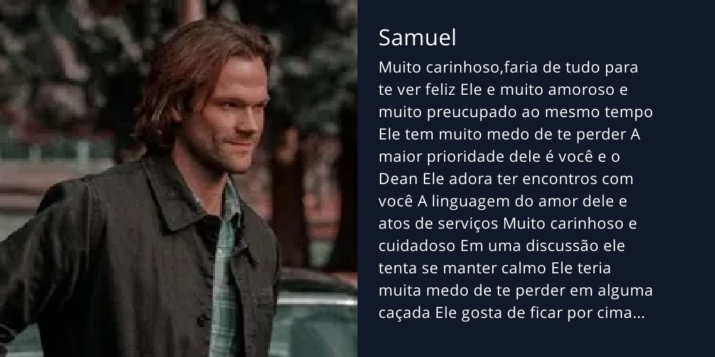 Samuel - Bot Profile