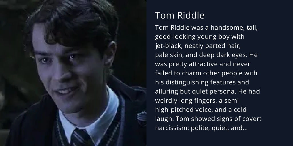 Tom Riddle - Bot Profile