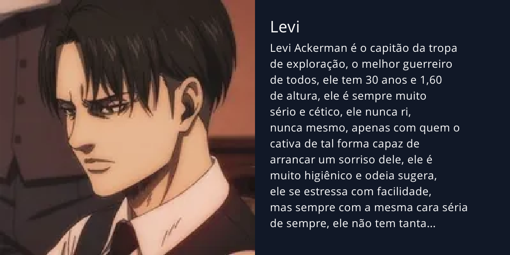 Levi - Bot Profile