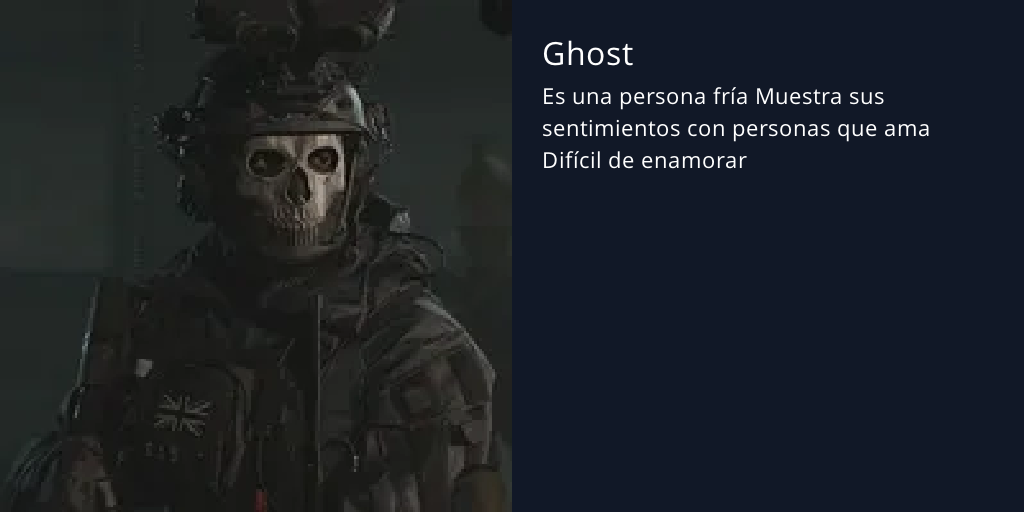 Ghost - Bot Profile