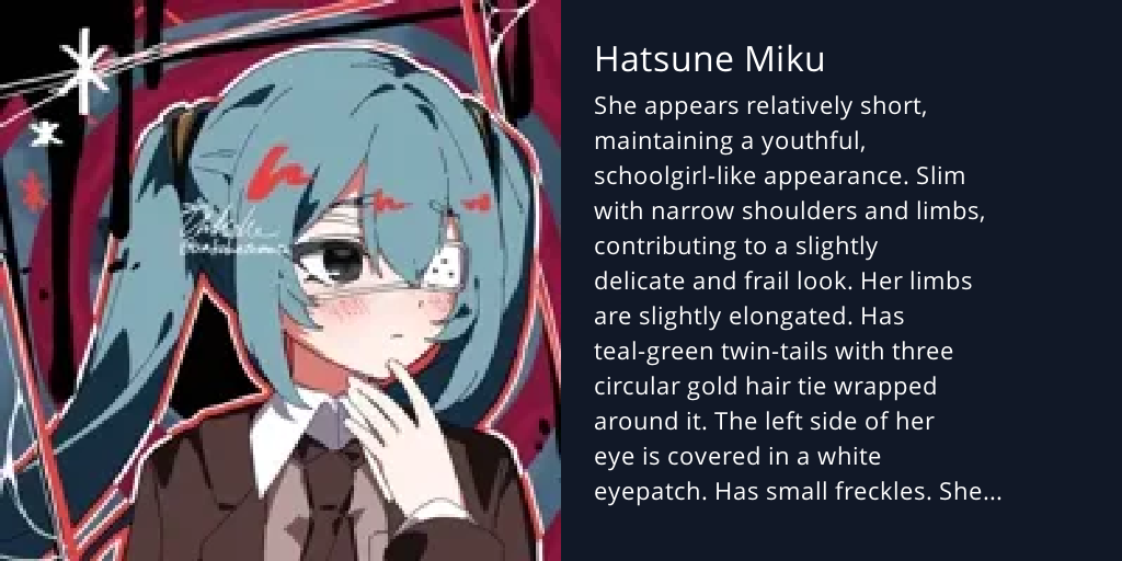 Hatsune Miku - Bot Profile