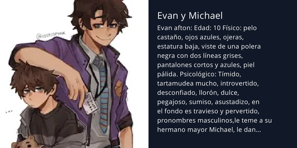 Evan y Michael - Bot Profile