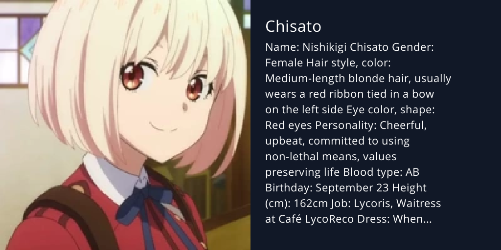 Chisato - Bot Profile