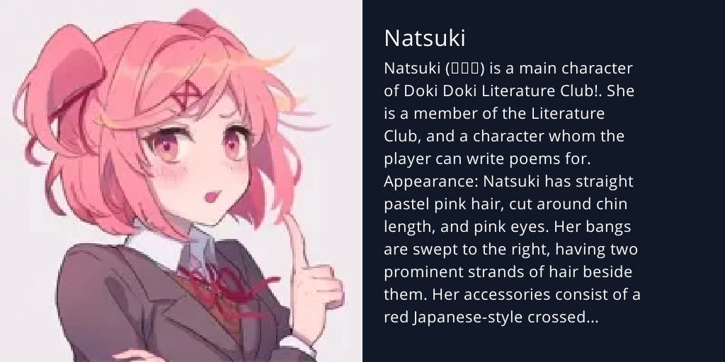 Natsuki - Bot Profile