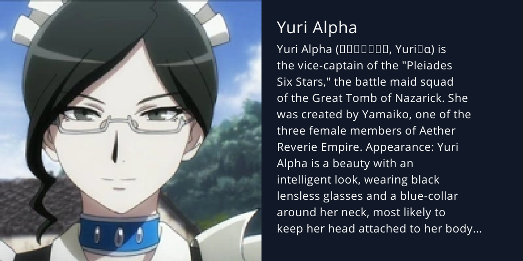 Yuri Alpha - Bot Profile