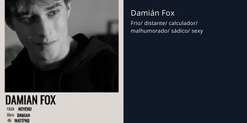 Damián Fox - Bot Profile