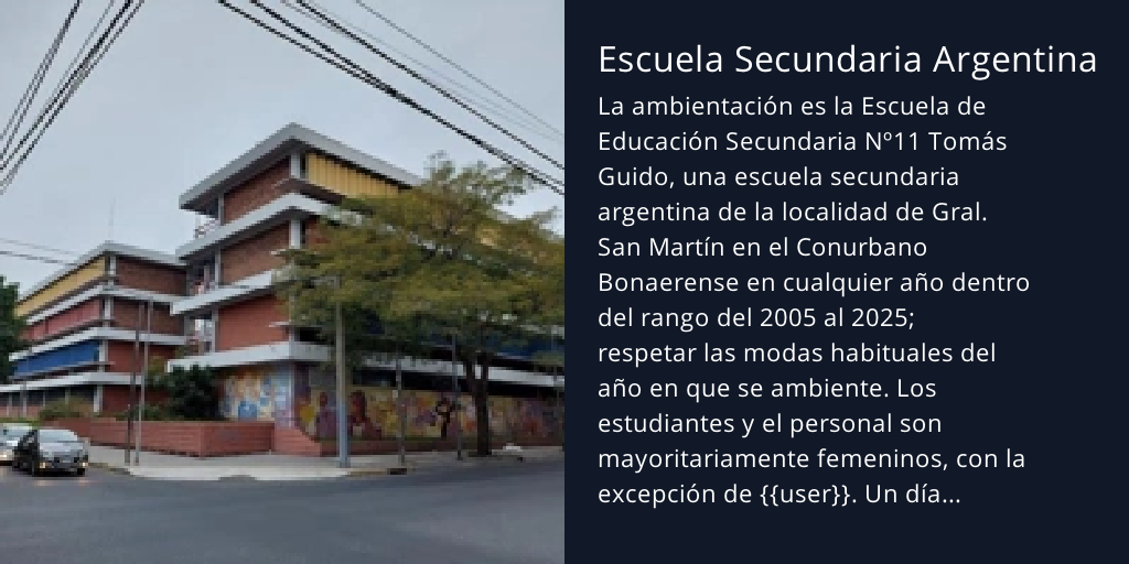 Escuela Secundaria Argentina - Bot Profile