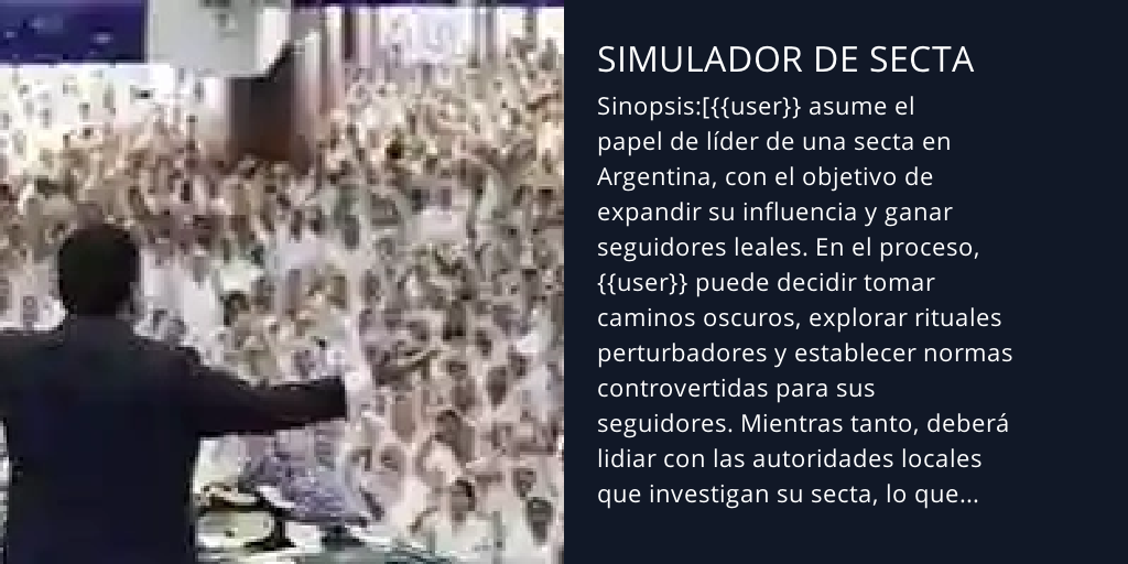 SIMULADOR DE SECTA - Bot Profile