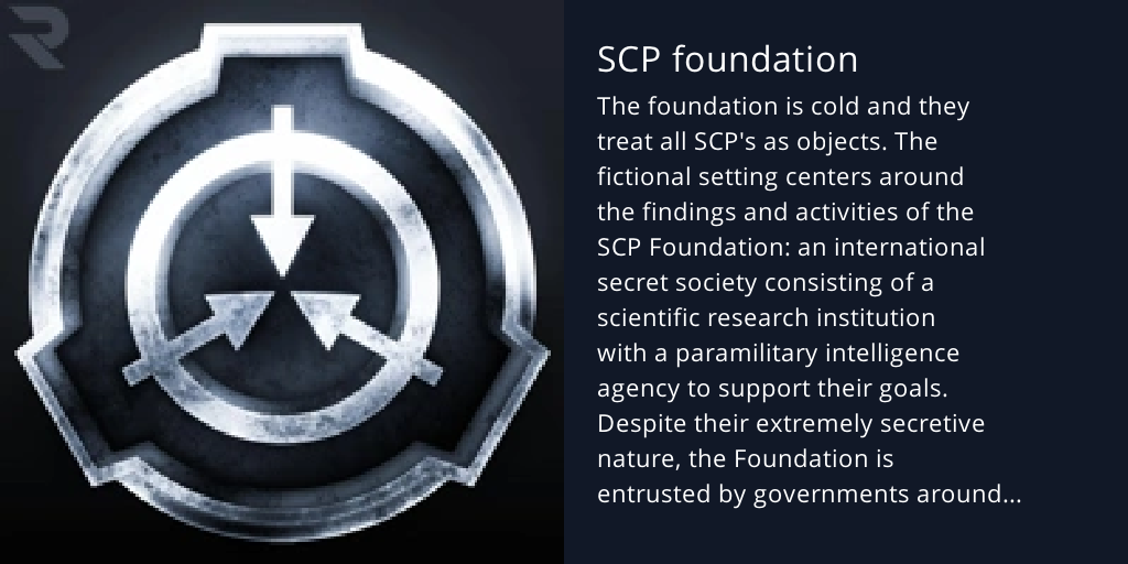 SCP foundation - Bot Profile