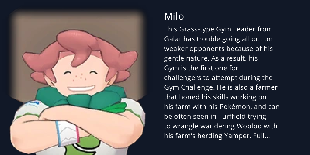 Milo - Bot Profile