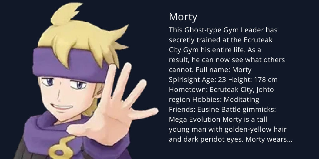 Morty - Bot Profile